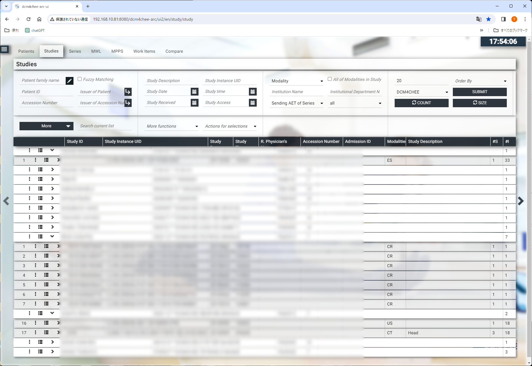 dcm4chee-arc-light 5.31.2 | システムクラフト